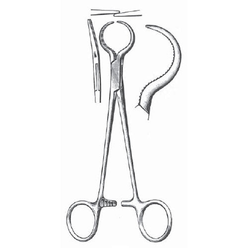 Lewin Bone Holding Forceps - 17.5 cm (7") - American Medicals