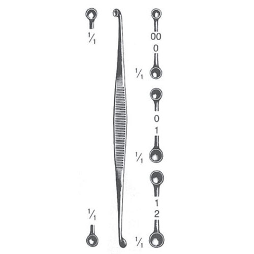 Martini Double Ended Bone Curette - 13.5 cm (5 1/4'')