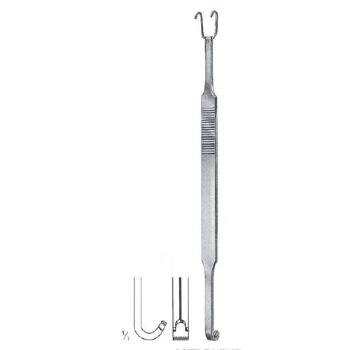 Cottle-Neivert DE Nasal Retractor with Double Hook - 20 cm (8")