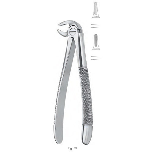 English Pattern Extracting Forceps for Lower Roots - Figure 33